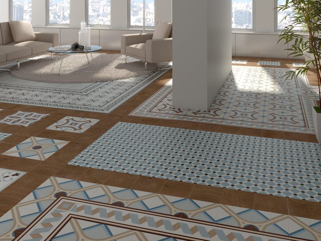 Abstract Wall & Floor Tiles - Patterned Floor Tiles - DTW Ceramics UK Ltd