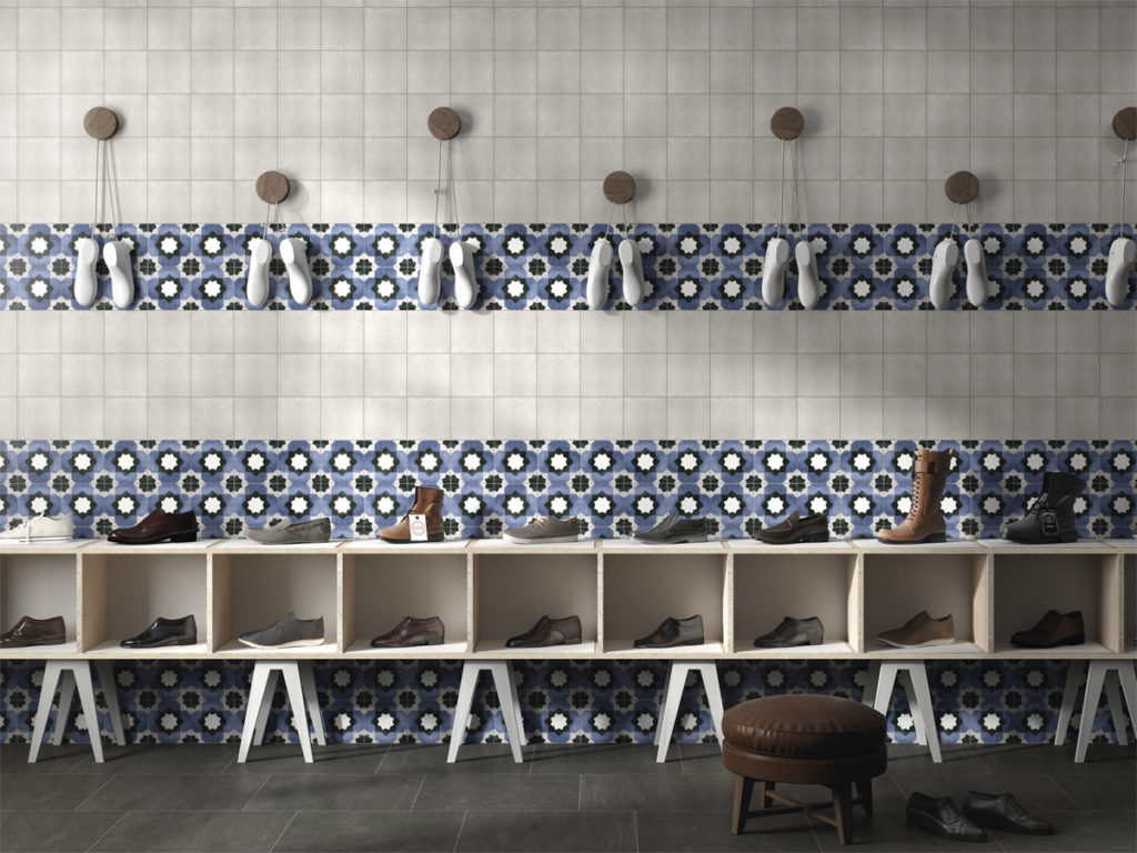 Fleur Wall & Floor Tiles - Patterned Floor Tiles - DTW Ceramics UK Ltd