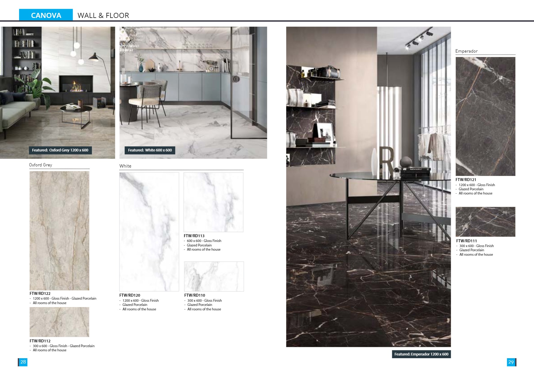 Brochure Download | Floor Tiles and Wall Tiles of all makes and brands